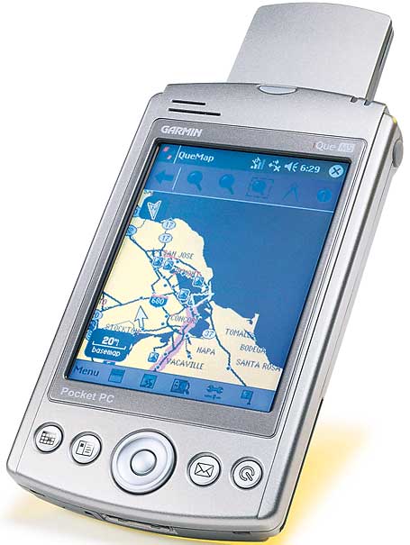 Garmin PDA Includes Handy GPS Features | PCWorld