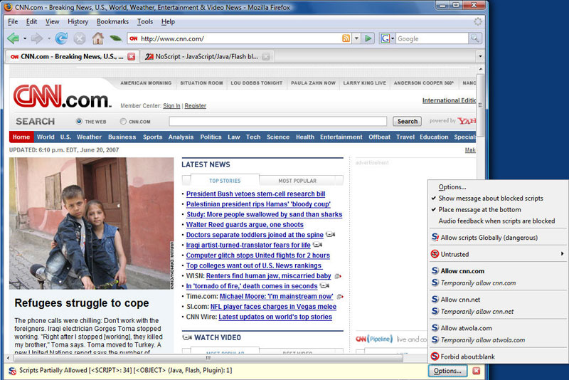 Noscript Security Suite